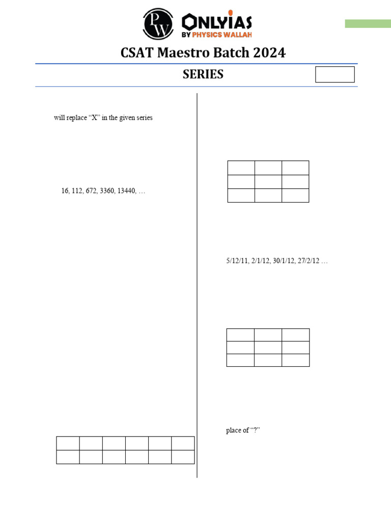 CSAT 01 - DPP (English) | PDF