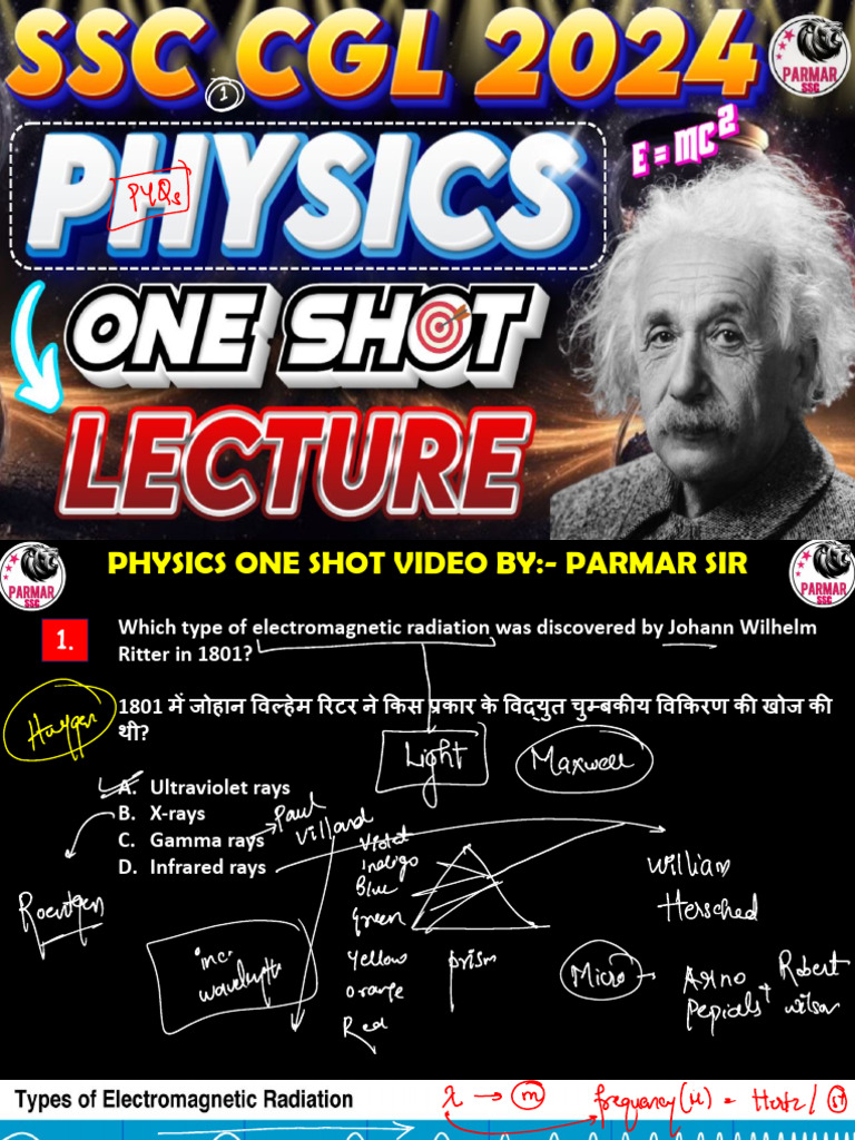 Physics One Shot Parmar SSC | PDF