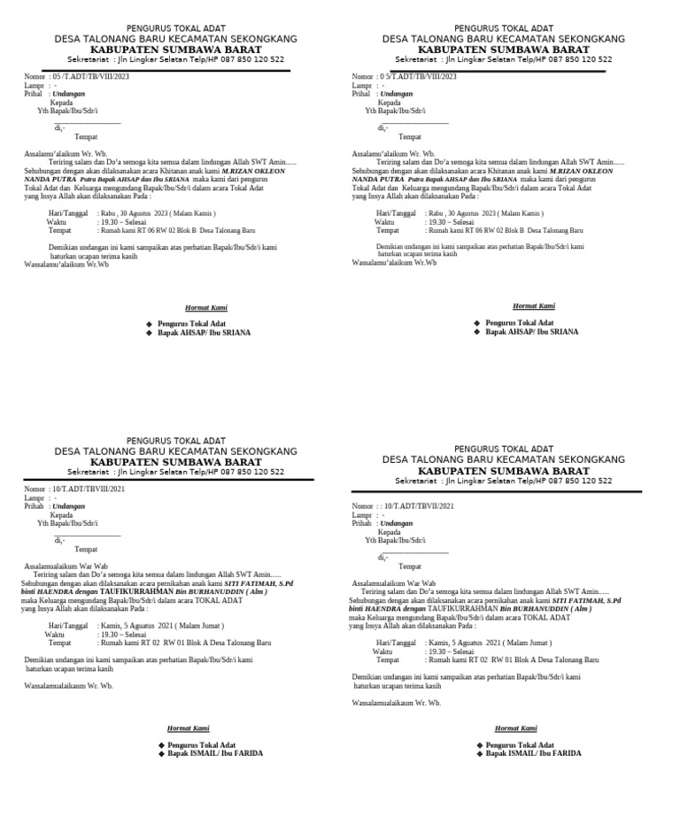 TOKAL ADAT SUNATAN-anak AHSAP | PDF