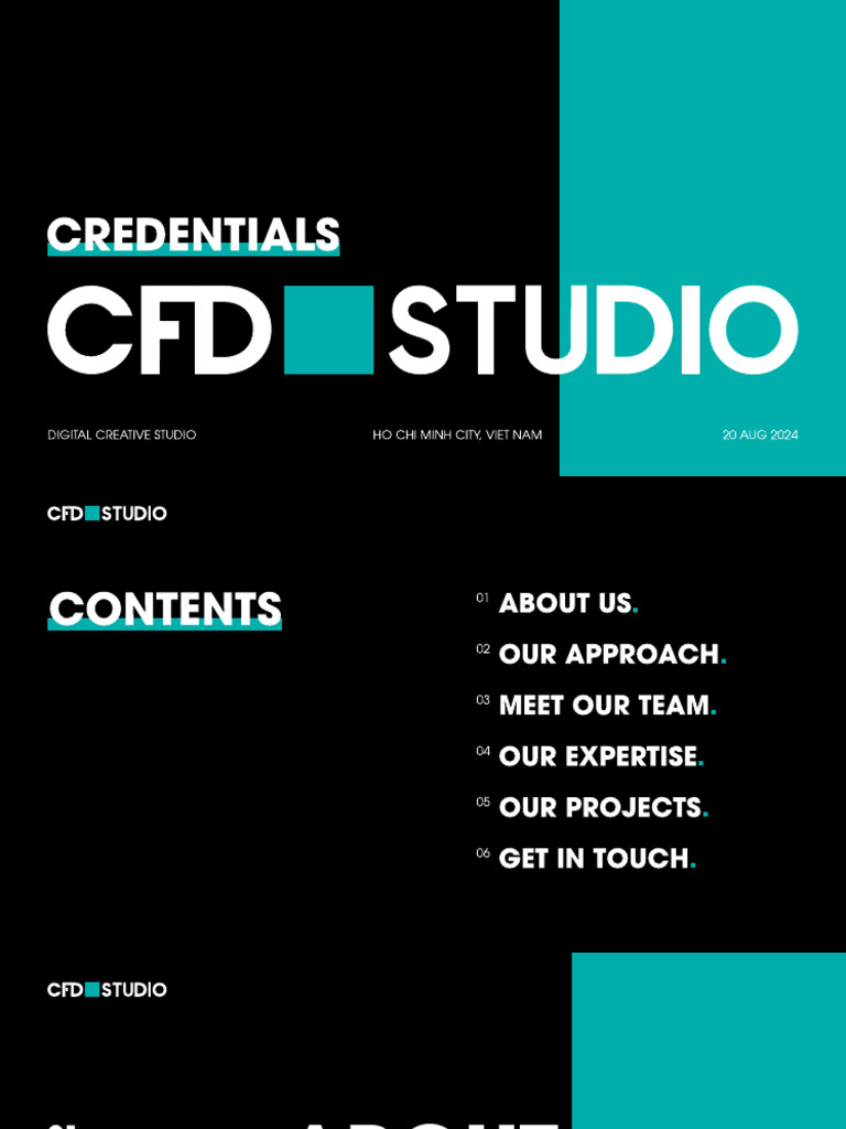 Credentials CFD Studio | PDF | Web Development | Websites
