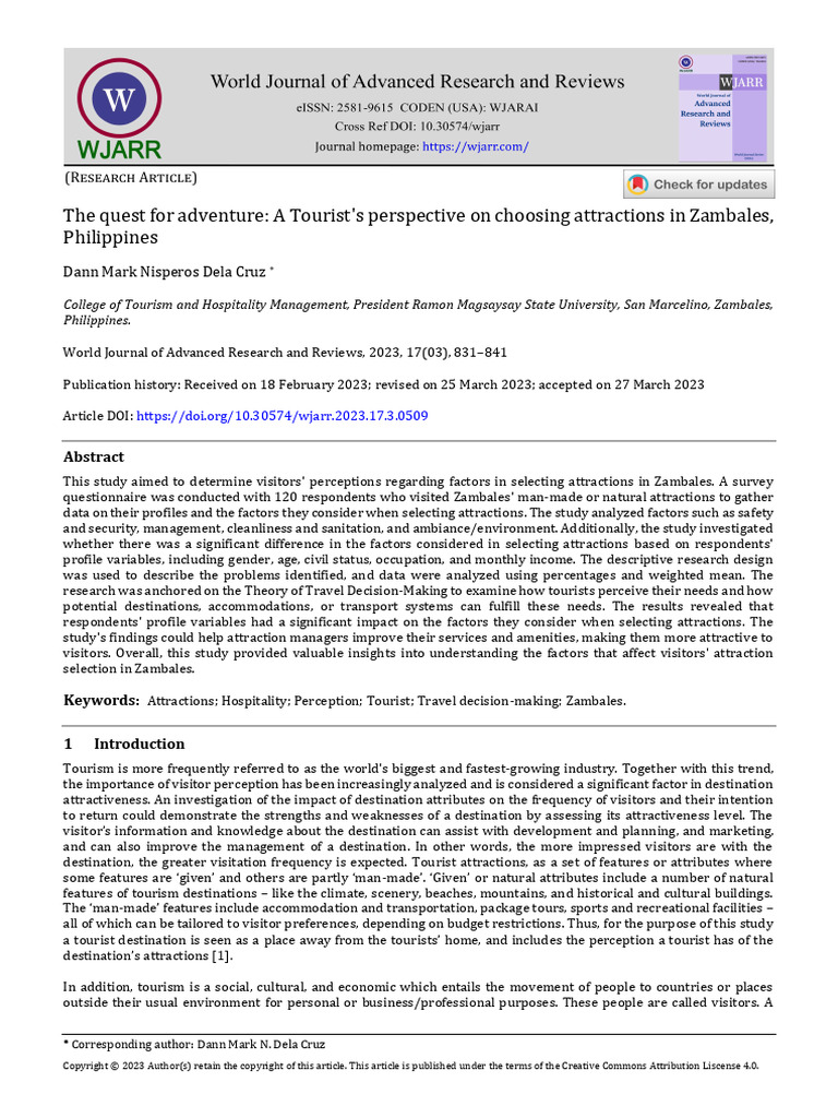 Wjarr 2023 0509 | PDF