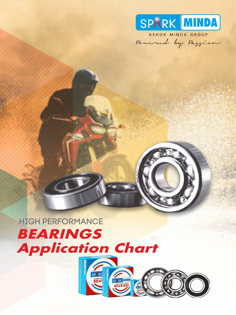 Spark Minda Bearing Application Chart | PDF | Clutch | Automotive ...