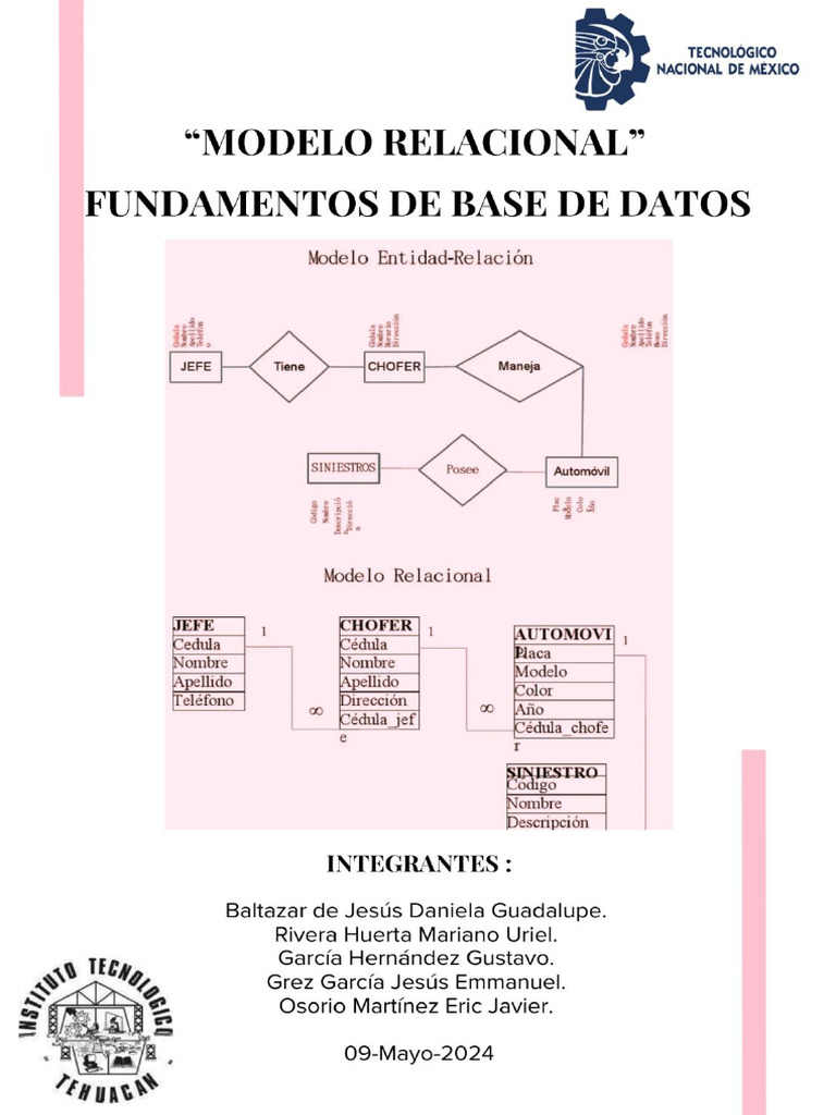 MODELO RELACIONAL | PDF