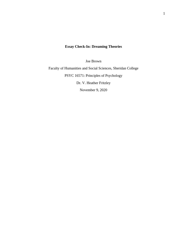 sample check in documents principles | PDF