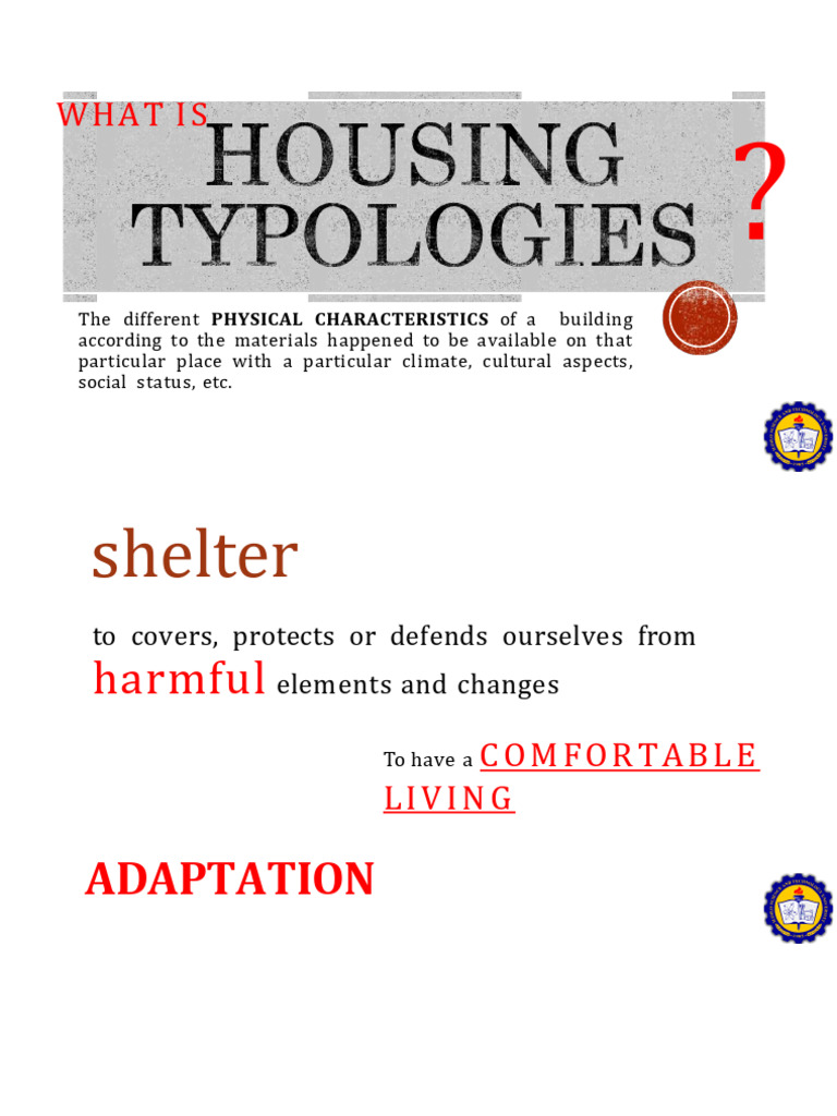 Housing Typologies | PDF