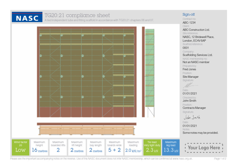 Sample TG20 21 Compliance Sheet 1 | PDF