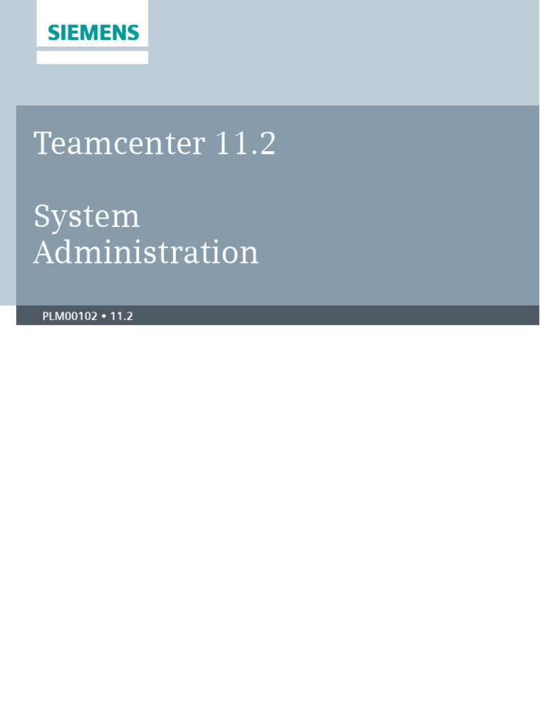 Teamcenter 11.2 | PDF