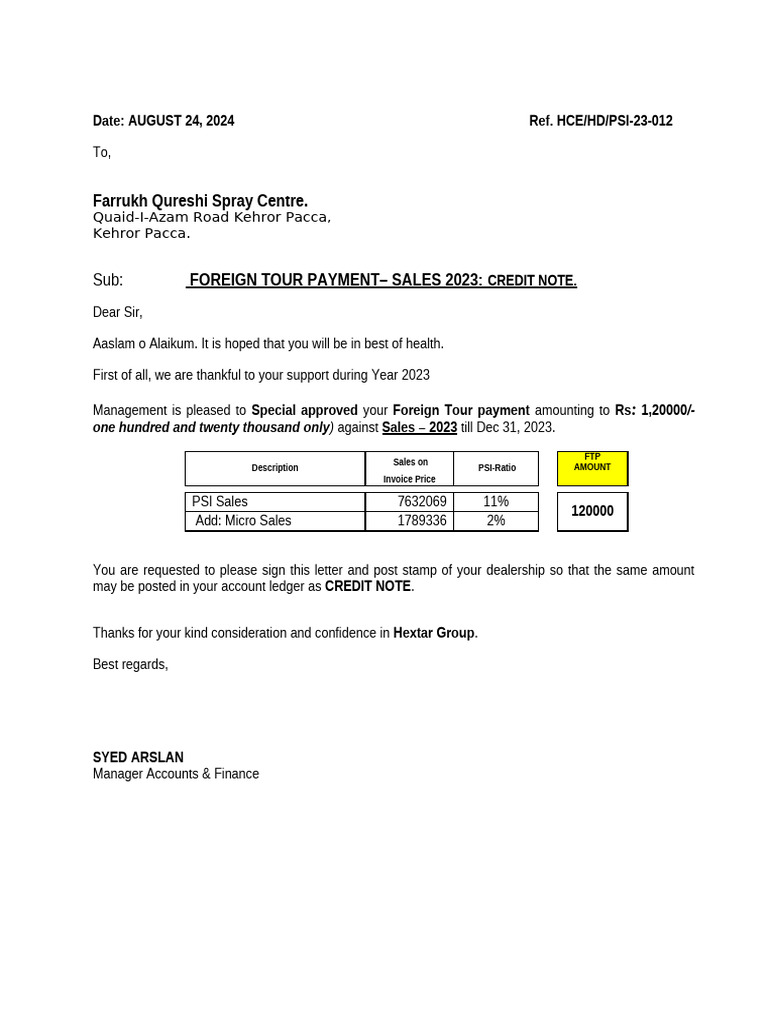 FTP Farrukh Qureshi Sapray | PDF