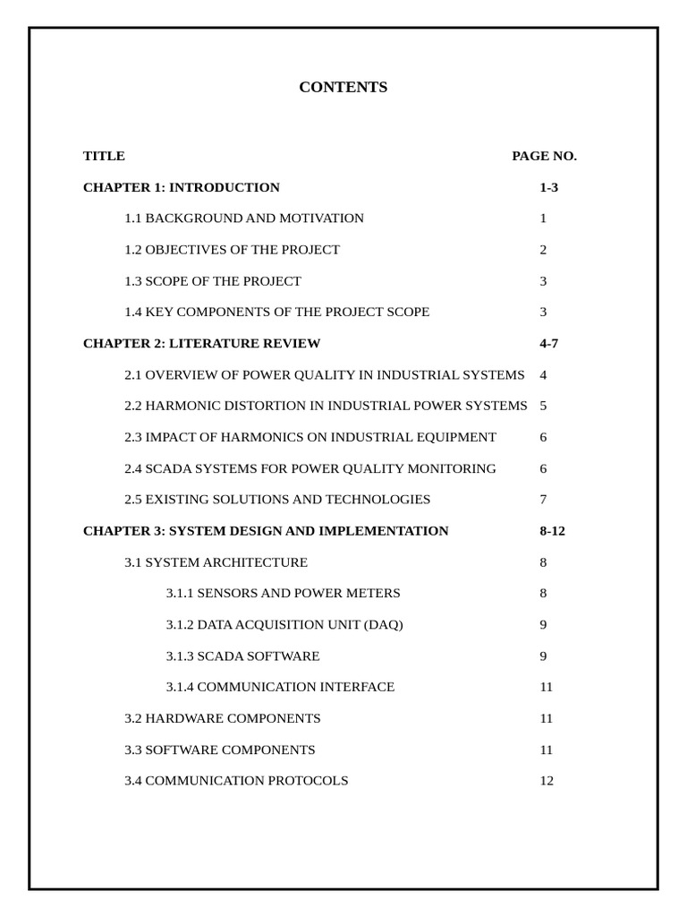 CONTENTS | PDF | Scada | Computer Science
