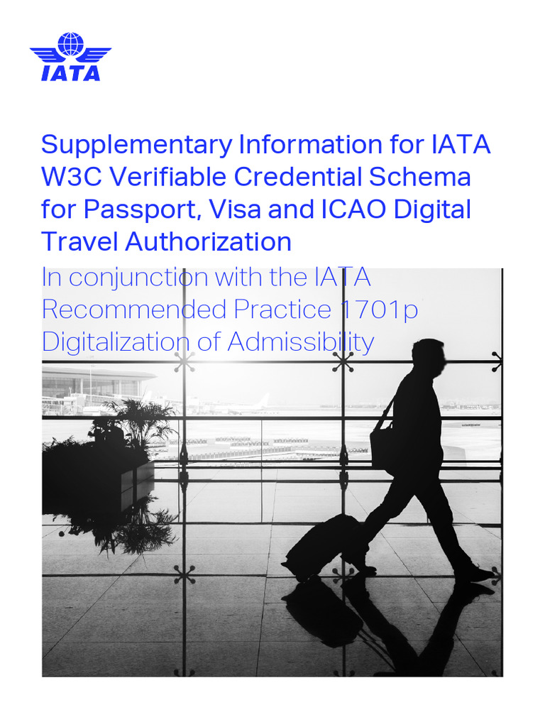 Supplementary Info For IATA Standards and VC Schema | PDF