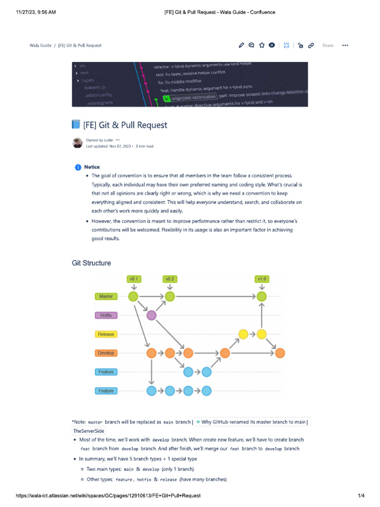 (Wala - FE) Git & Pull Request | PDF