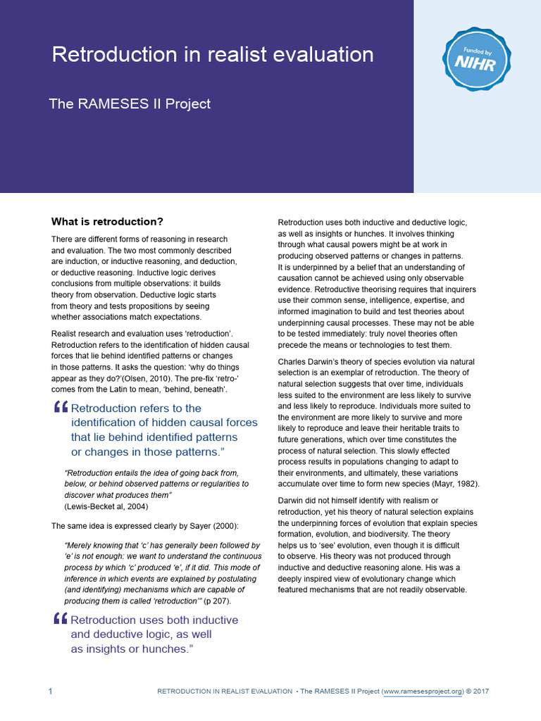 RAMESES II Retroduction | PDF