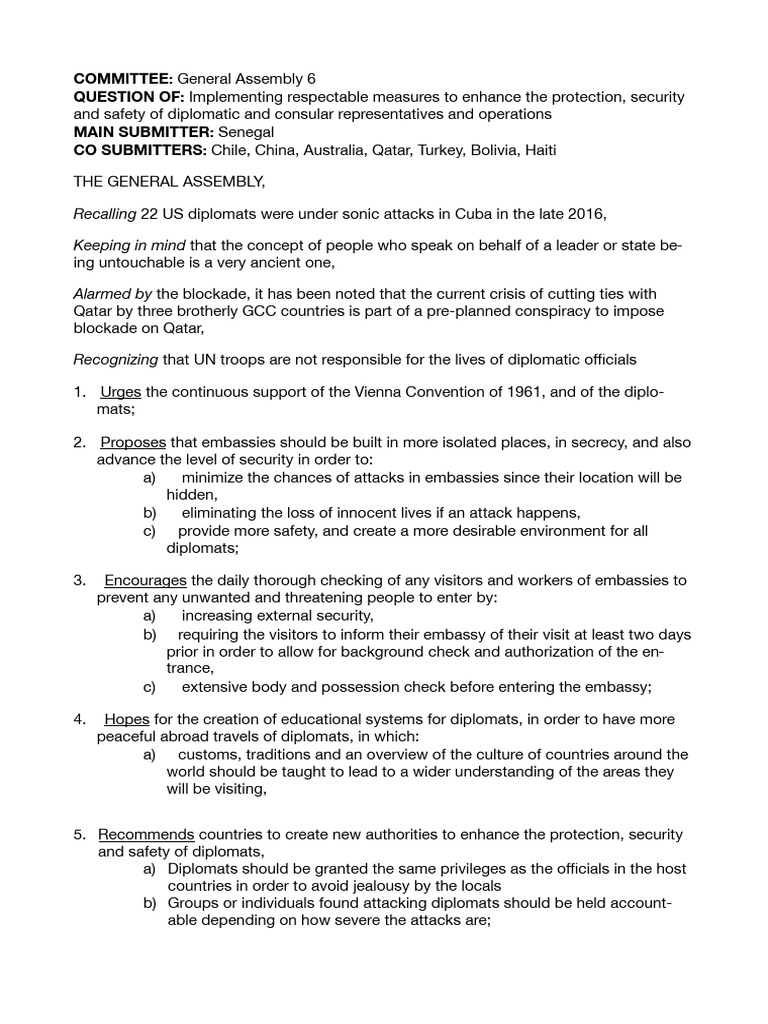 Sample Resolution for GA6 | PDF
