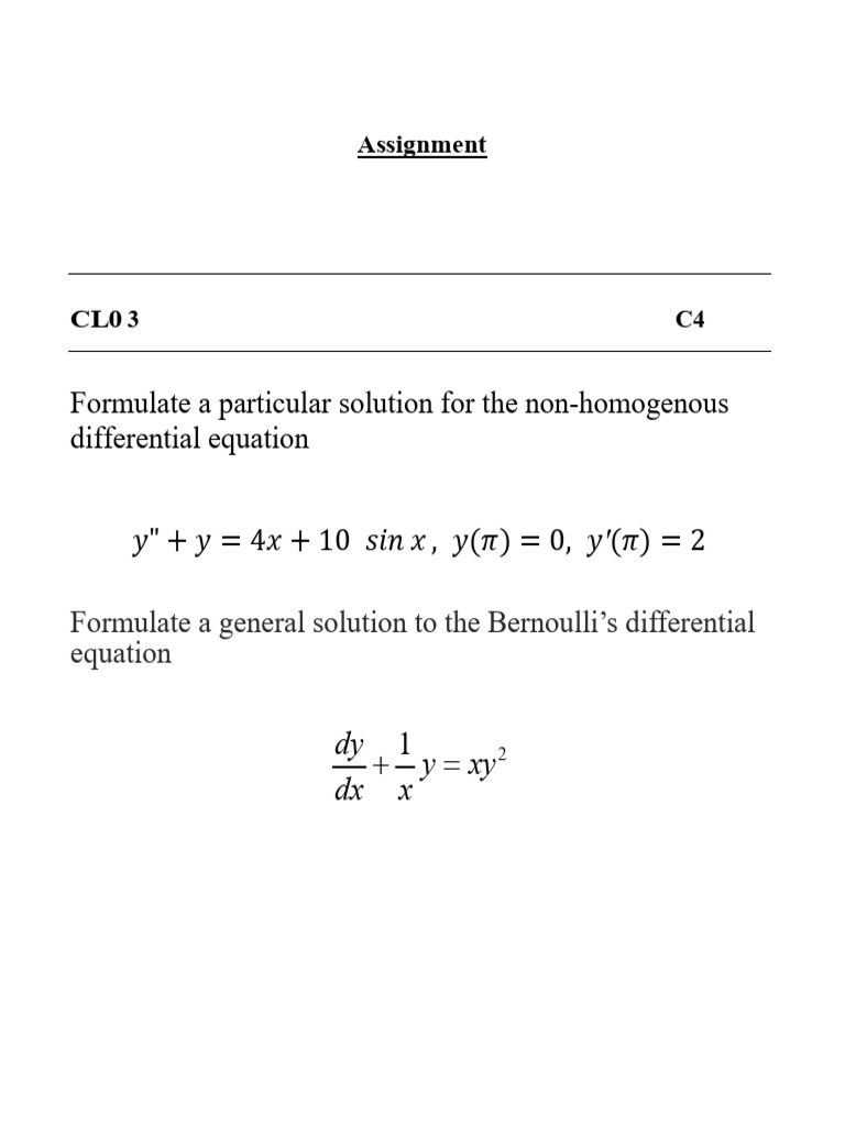 CQI Asssignment Problems | PDF