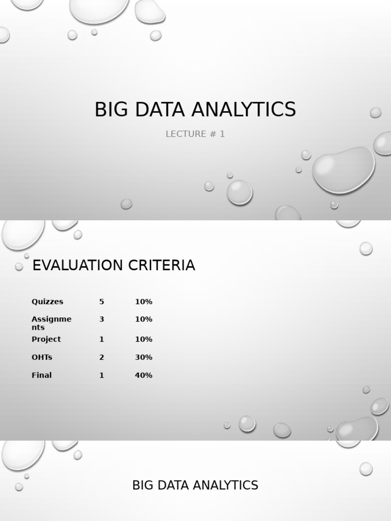 Big Data Analytics | PDF