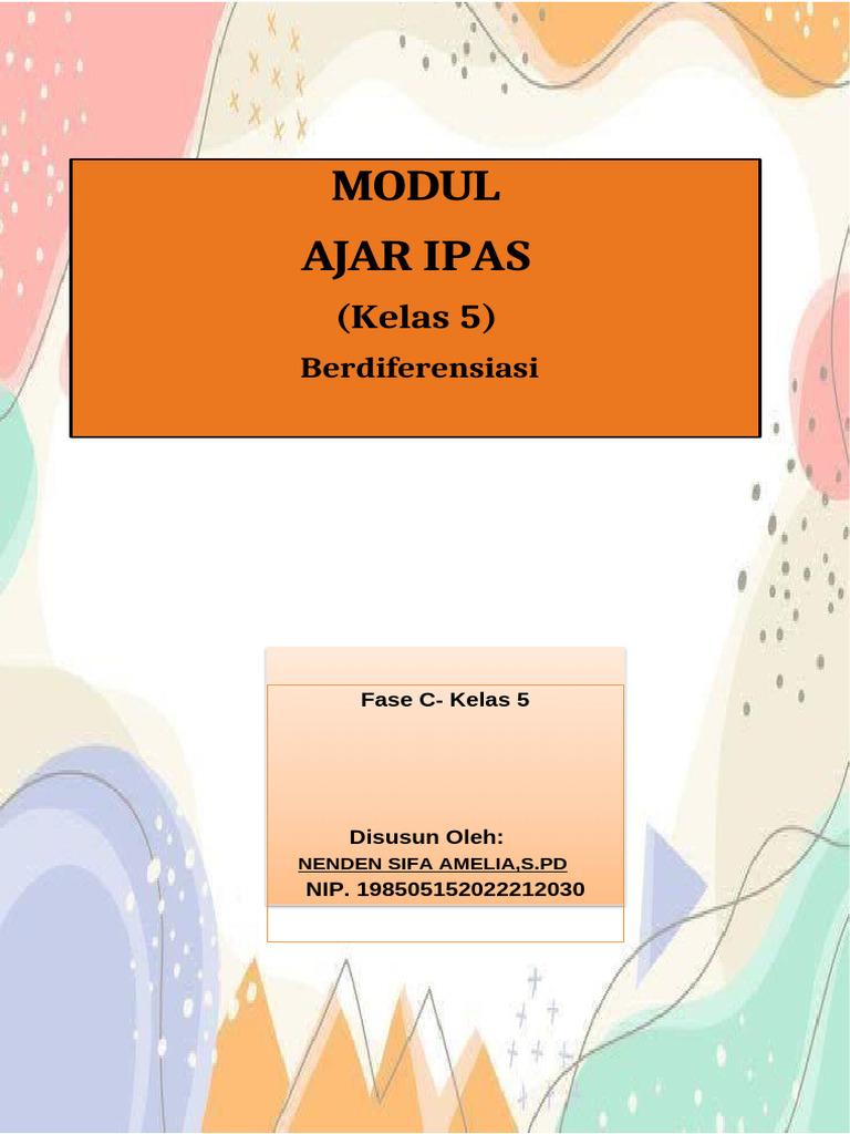 Modul Ajar Ipas(2) | PDF