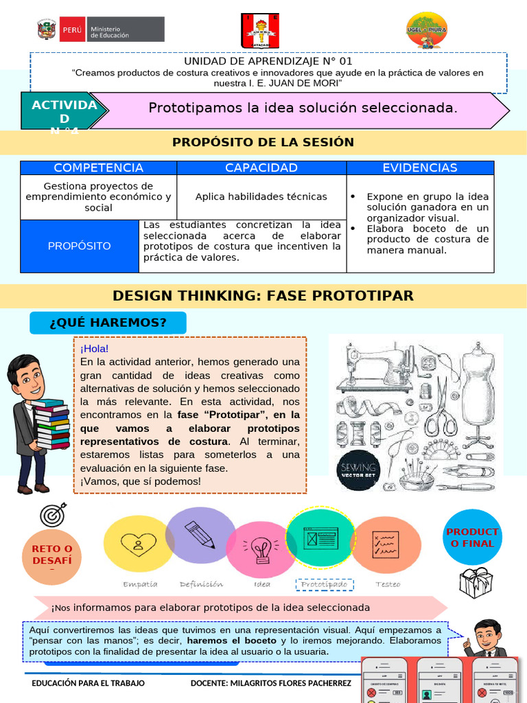 FICHA UNIDAD 01 ACT 05_2DO SECUNDARIA | PDF