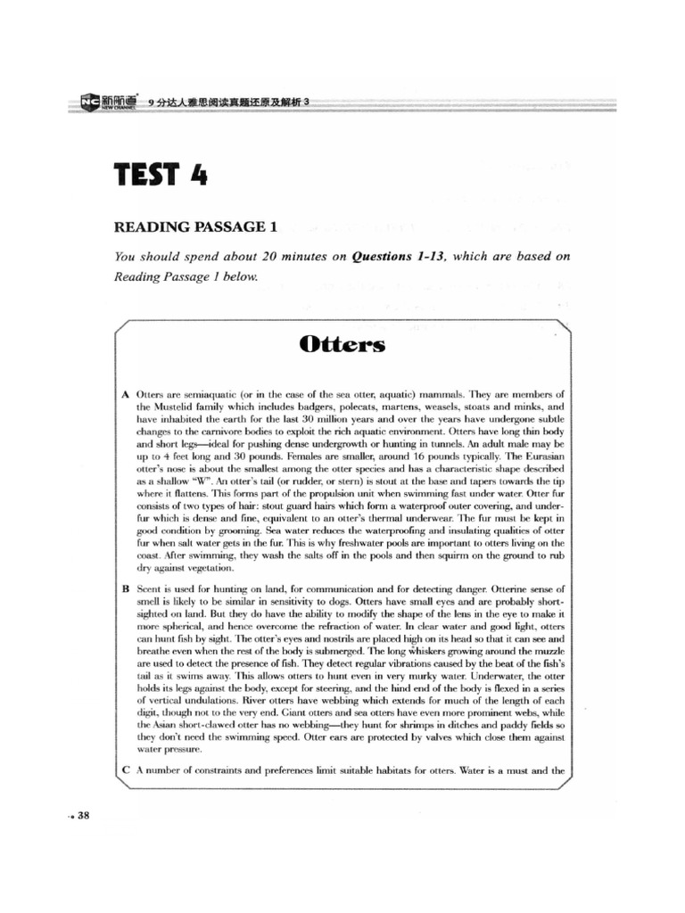 Ielts Reading Recent Actual Tests Vol 3 PDF | PDF