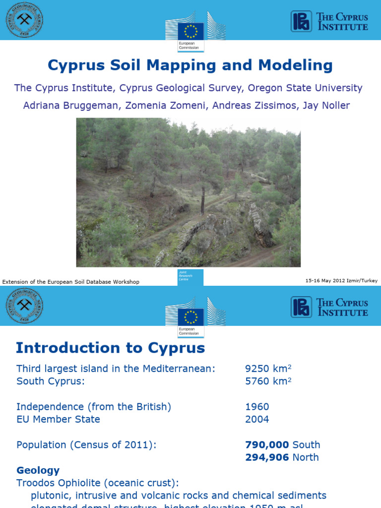 Cyprus Soil Mapping | PDF