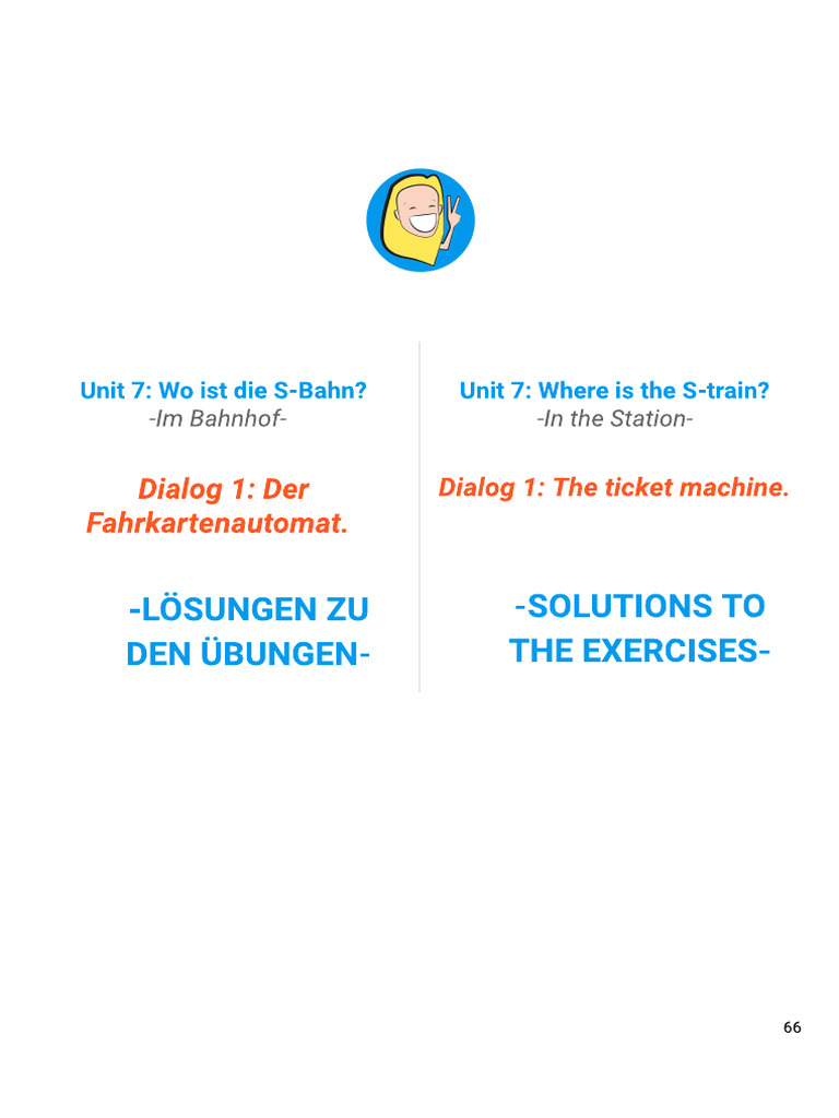 A1 1 Unit7 Loesungen | PDF