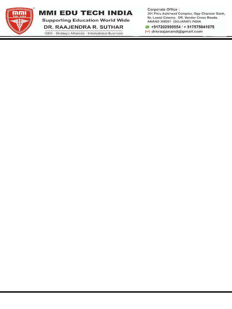 Letter Head PDF | PDF