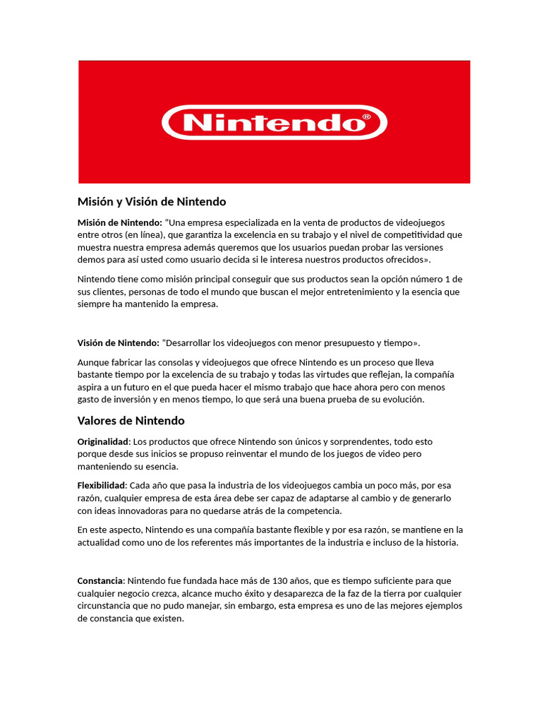 Nintendo | PDF