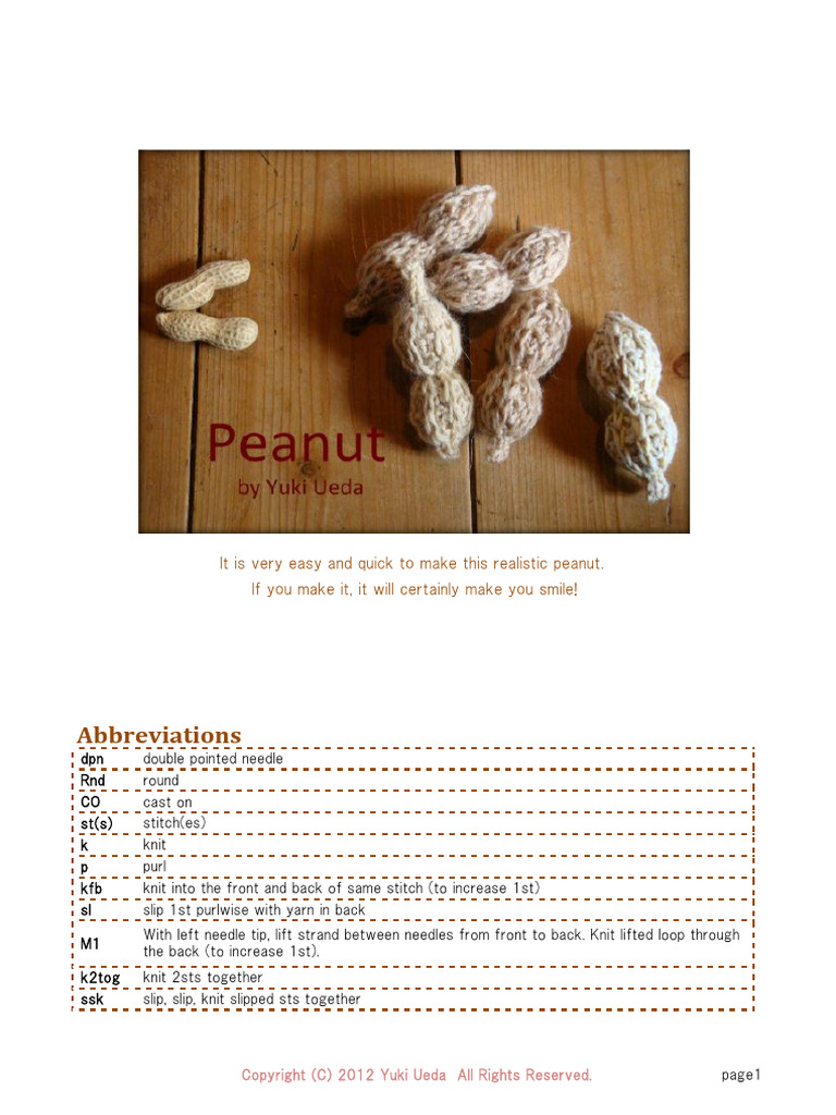 Abbreviations: It Is Very Easy and Quick To Make This Realistic Peanut. If You Make It, It Will ...