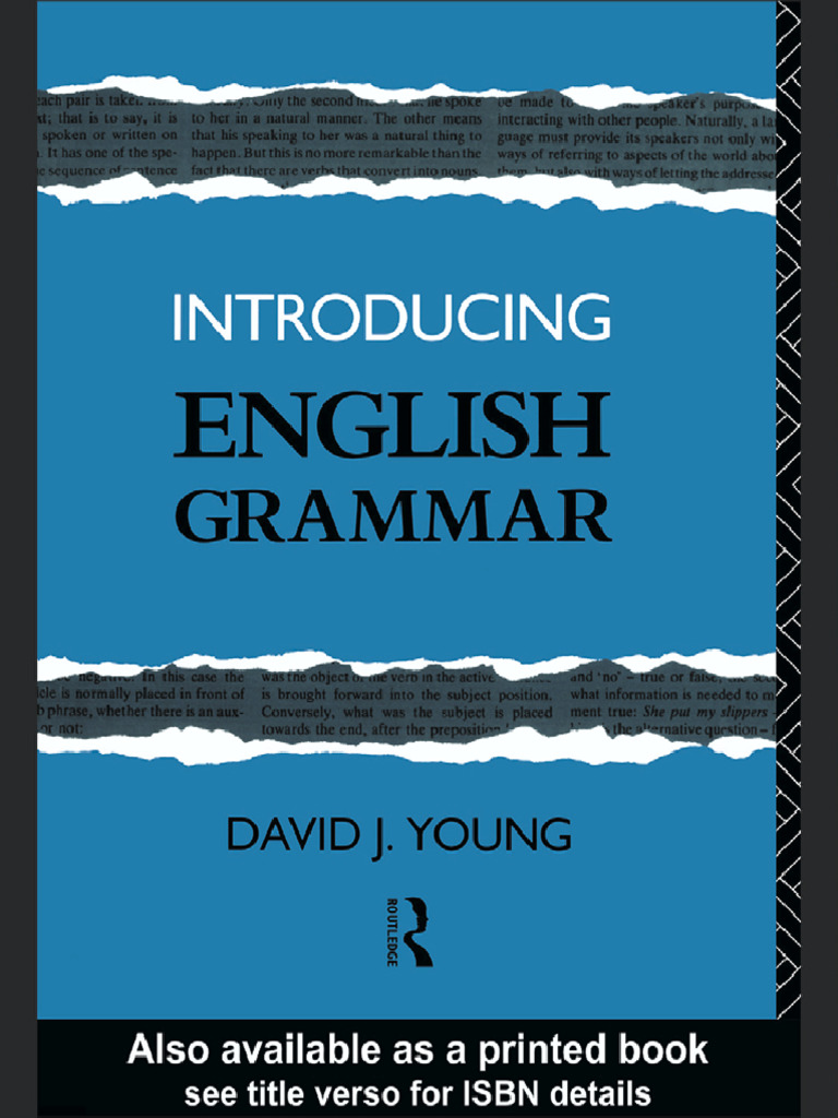 Introducing English Grammar - David J. Young | PDF