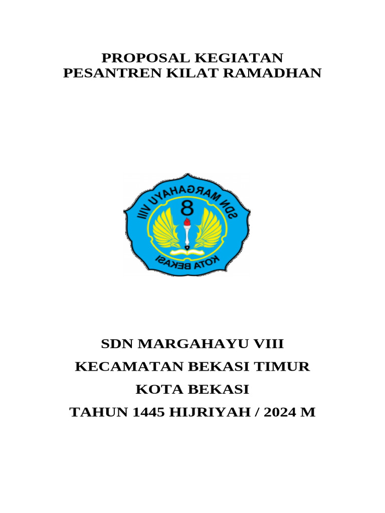 Proposal Pesantren Kilat Ramadhan | PDF