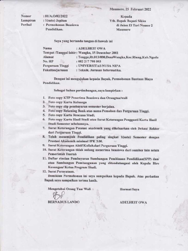 Berkas Adelheit Wea | PDF