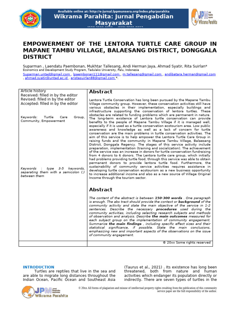 Artikel-JPM Wikrama Parahita (2024) | PDF