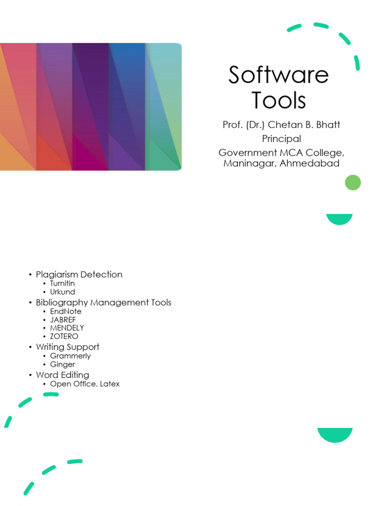 Software Tools | PDF