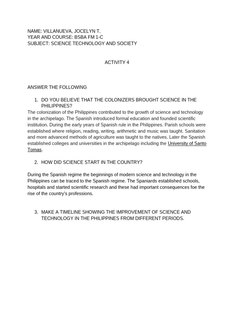 Villanueva Jocelyn - Activity 4 | PDF