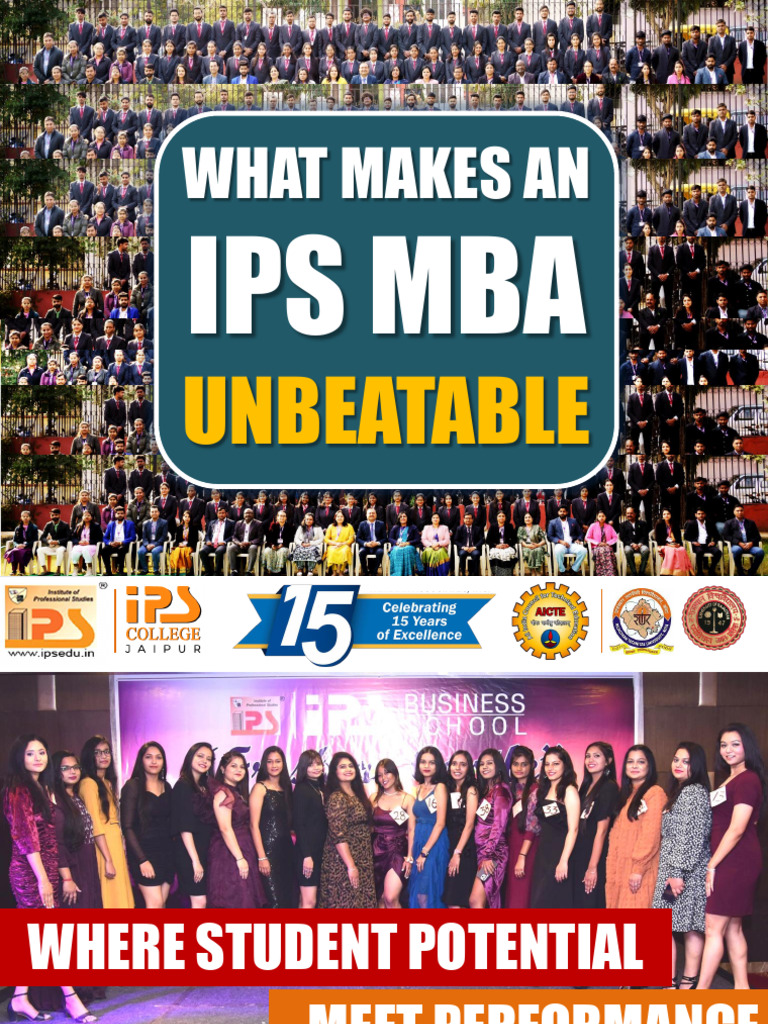 IPS MBA 2024 Ver 2 | PDF