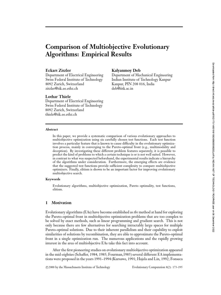 ZDT Problems | PDF