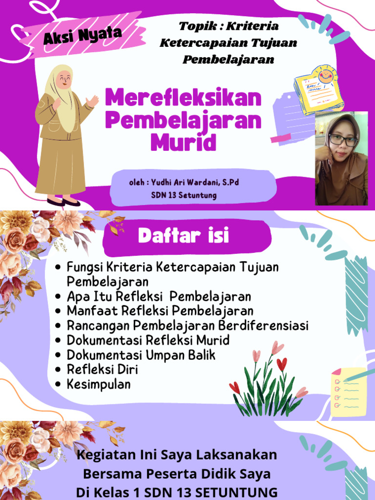 Aksi Nyata Topik KKTP Yudhiari | PDF