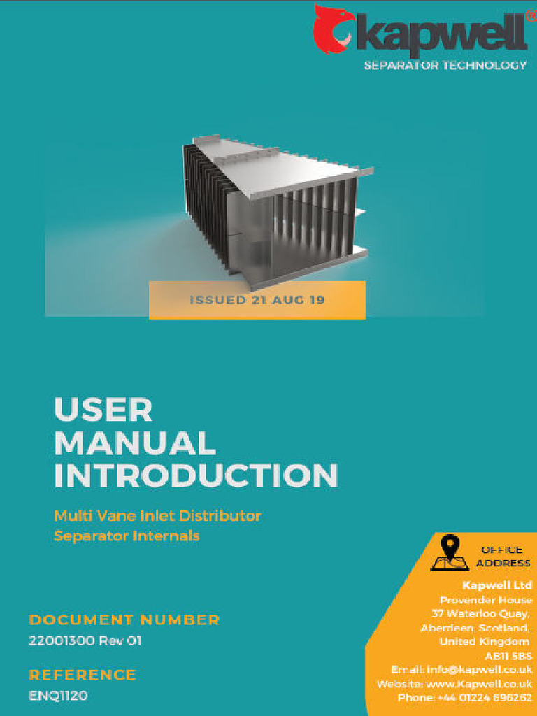 Multi Vane Inlet Distributor | PDF