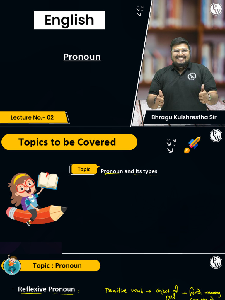 Pronoun 02 _ Class Notes | PDF Pronoun 02 _ Class Notes | PDF
