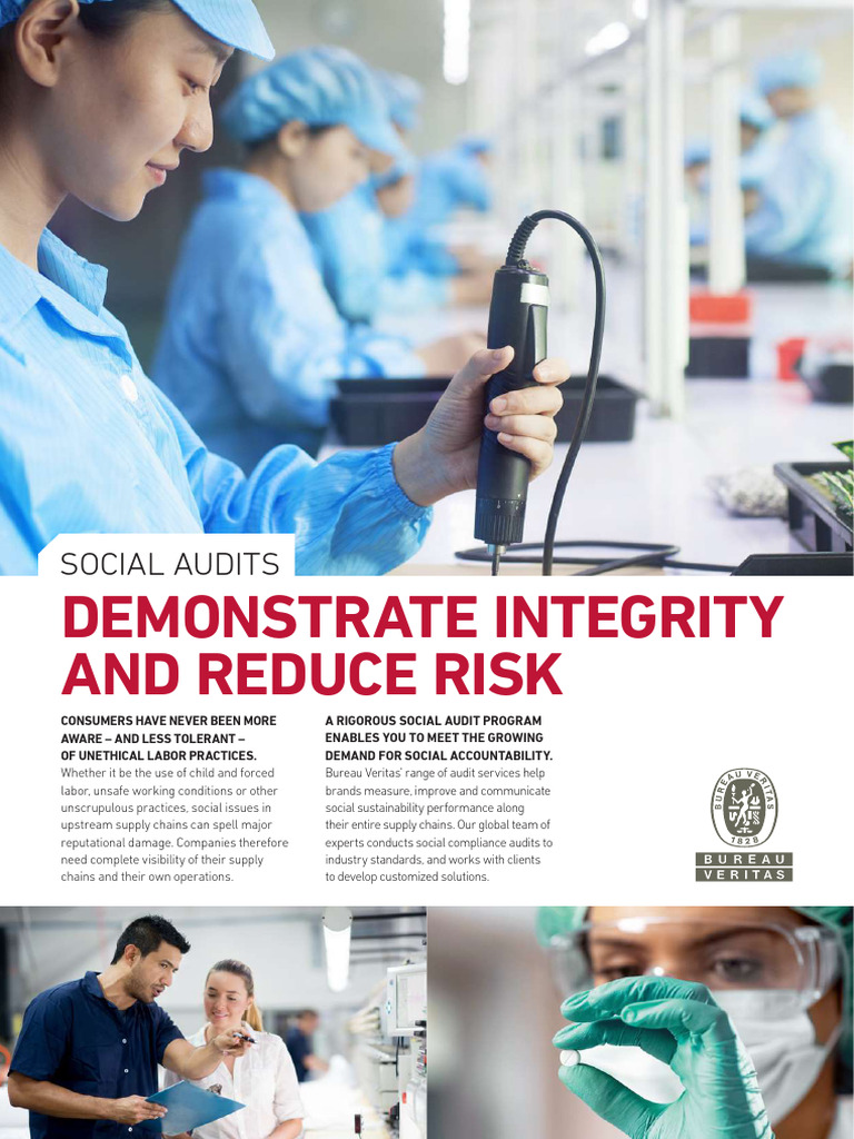 Social Audit Brochures | PDF | Audit | Supply Chain