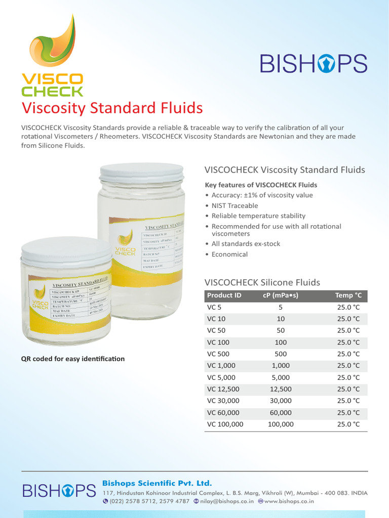 Visco Check New Fluid New Catalogue | PDF
