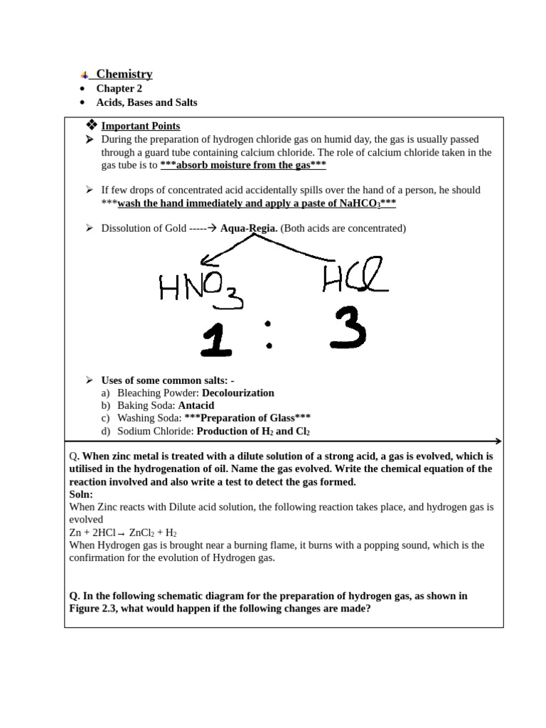 CH 2 Chemistry | PDF