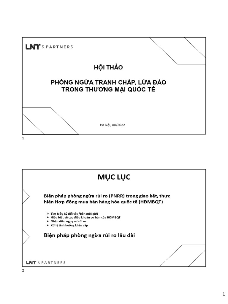 Ms Duong Hoa - LNT - HT Lua Dao Trong TMQT - Final | PDF