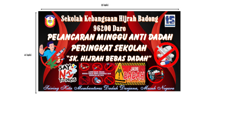 Banner Anti Dadah 2024 C | PDF