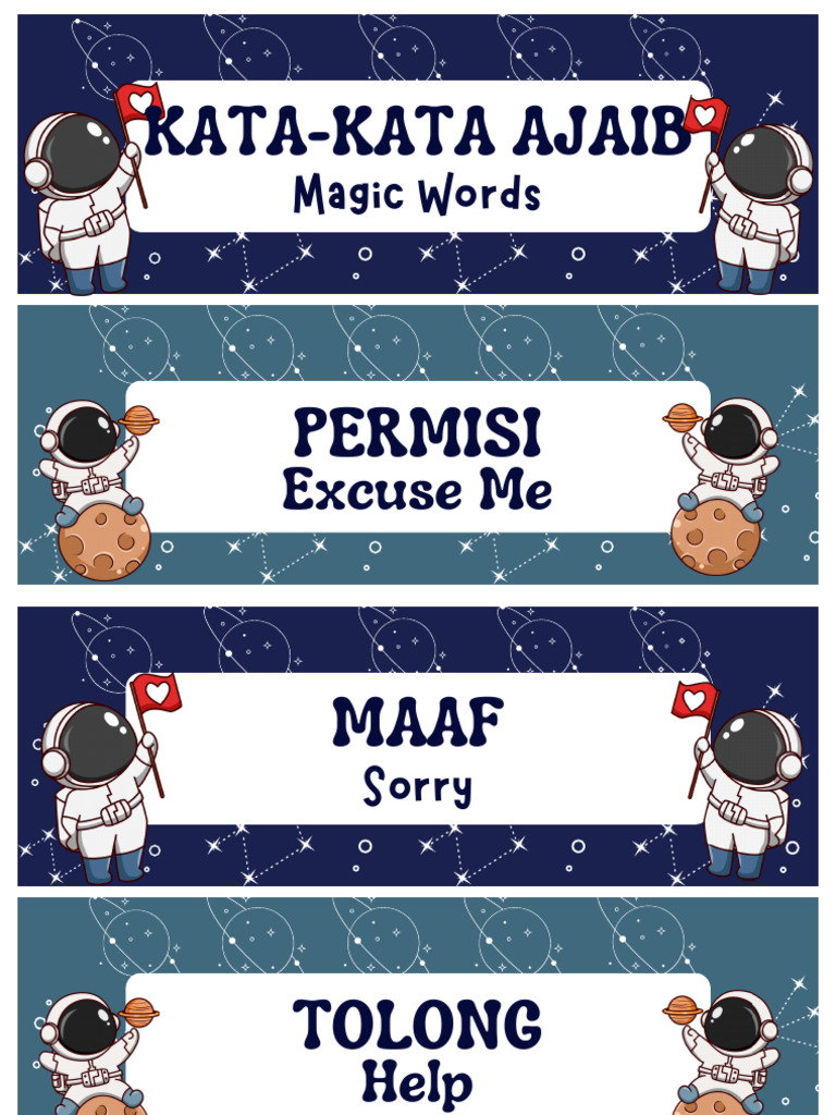Essential Magic Words in Indonesian | PDF