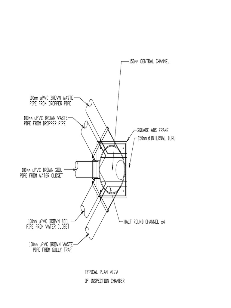 Jasper 1technical Drawing For Inspection Chamber | PDF