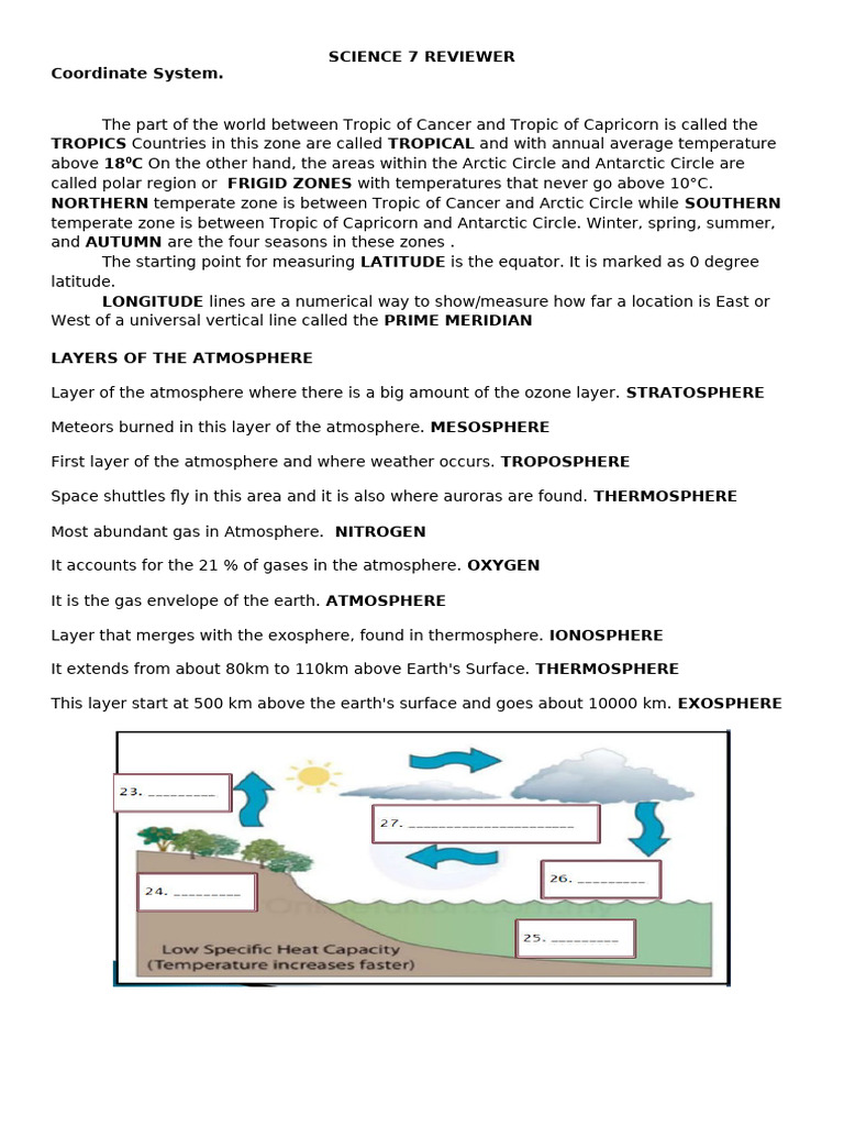 SCIENCE7 - 4th Quarter REVIEWER | PDF