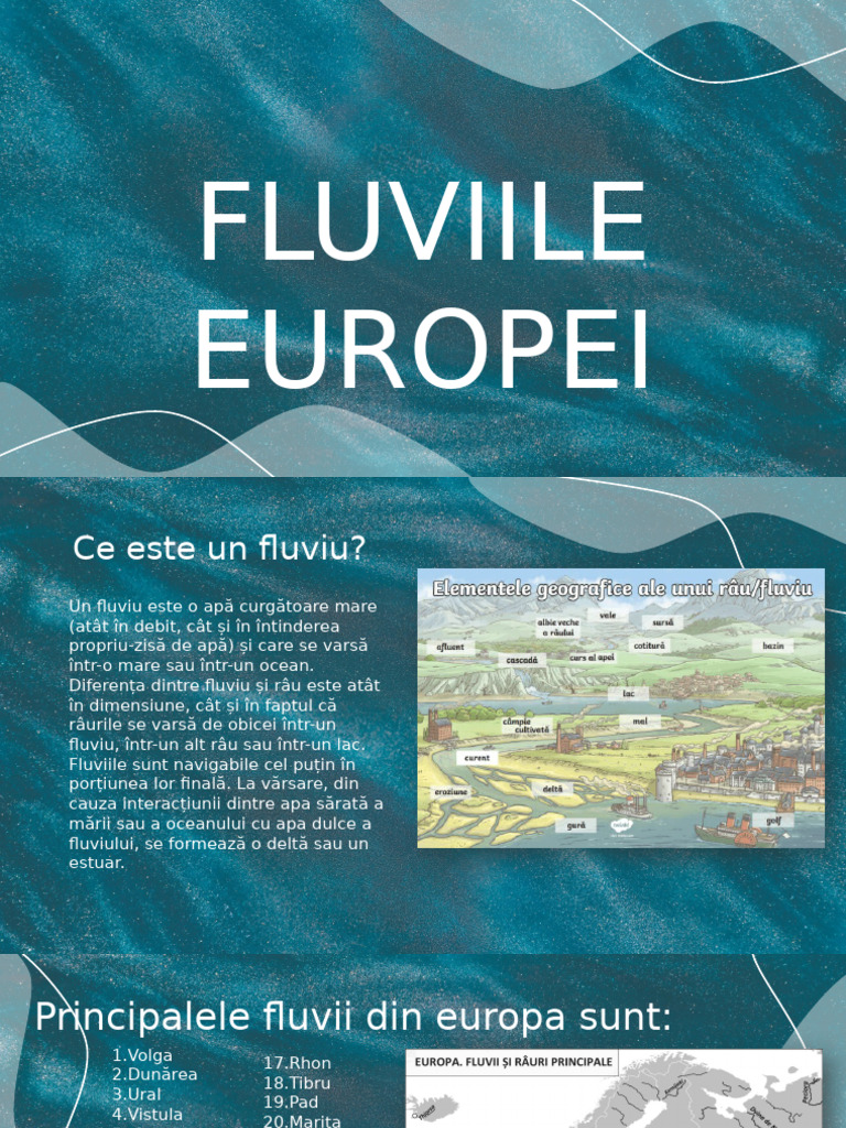 Fluviile Europei | PDF