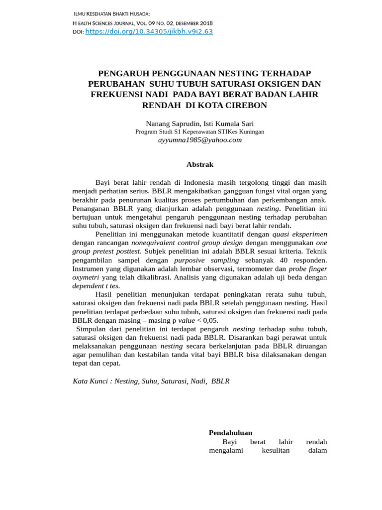 JURNAL LAMPIRAN KIAN | PDF