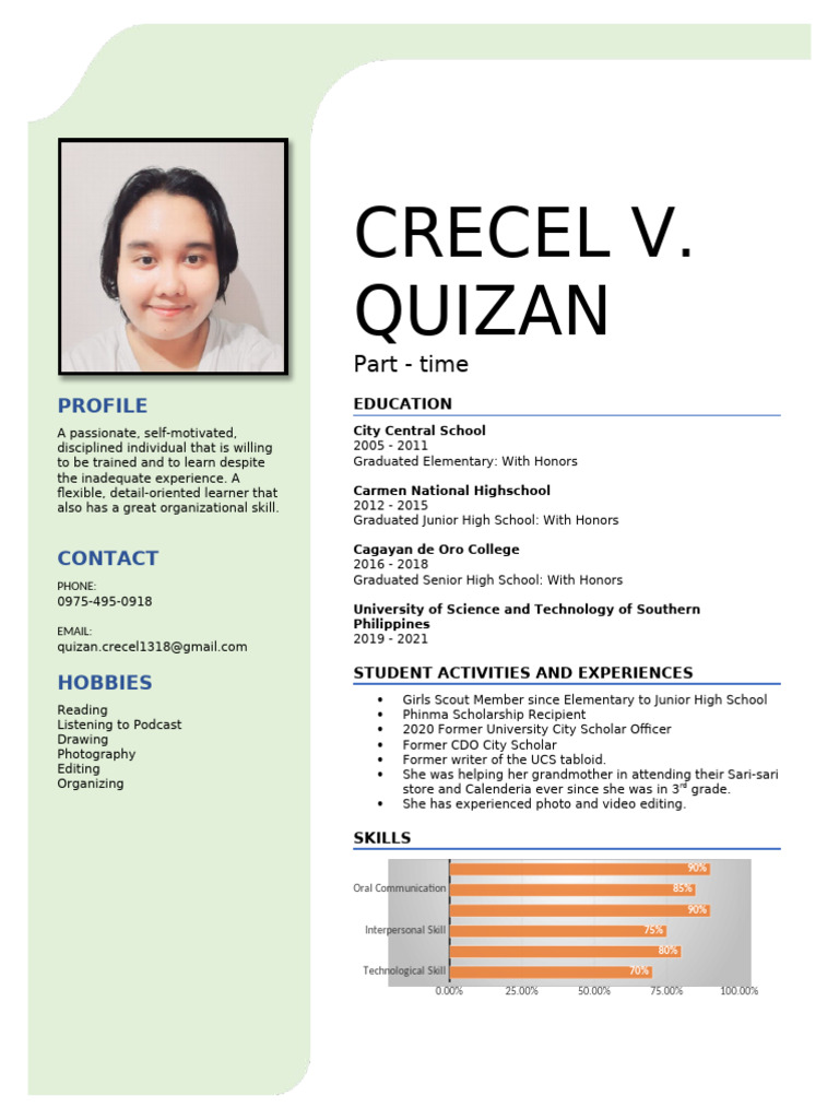 Resume - Pt | PDF