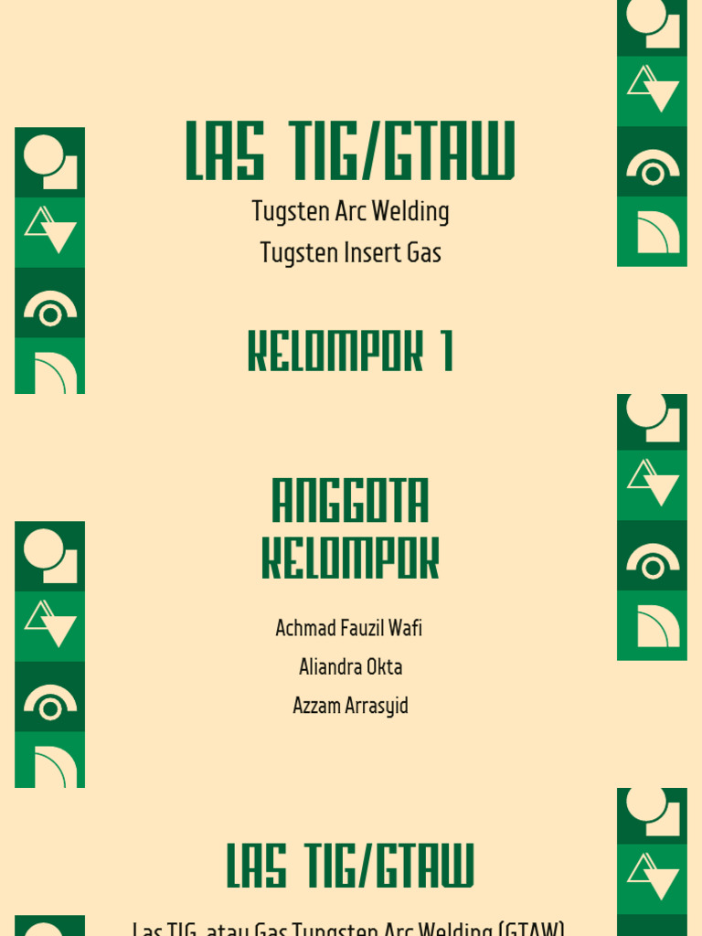 Las TIG, GTAw KELOMPOK1 | PDF